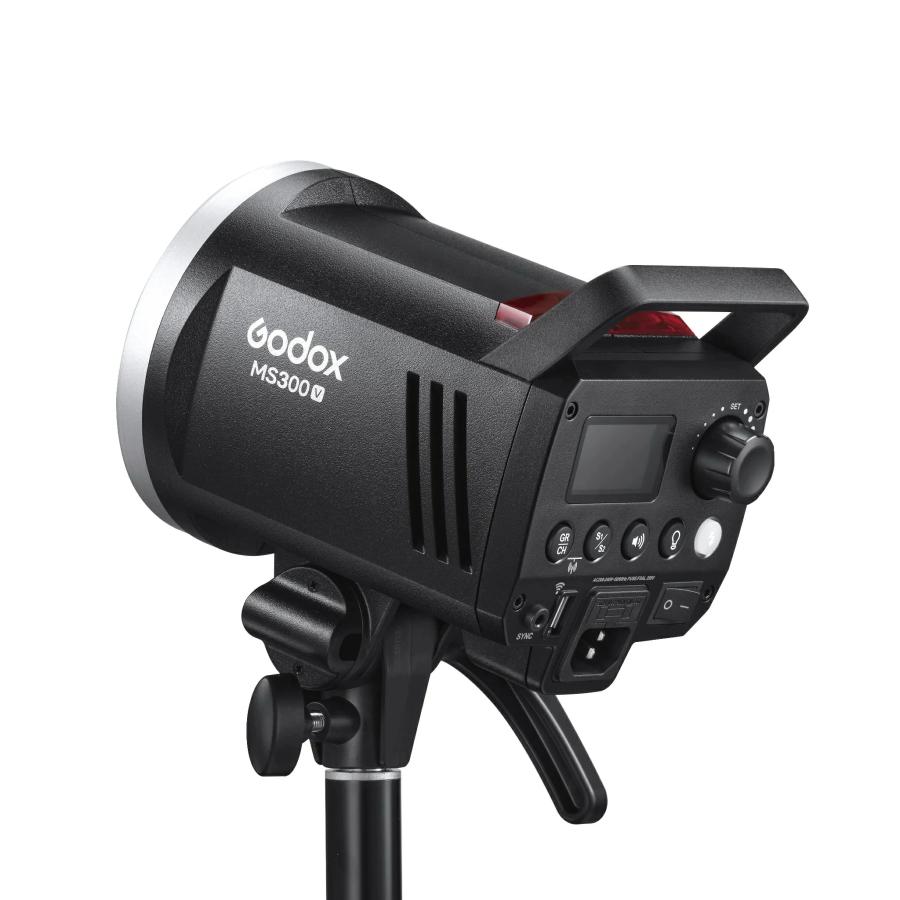 GODOX 日本正規代理店品 Godox MS300-V 300Ws 日本語説明書入 高性能スタジオフラッシュ ストロボライト 安定出力＆高速 ...