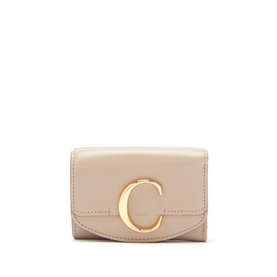 Chloe クロエ 三つ折り ミニ財布 コインパース付 CHLOE C Chloe クロエ 三つ折り ミニ財布 コインパース付 CHLOE C