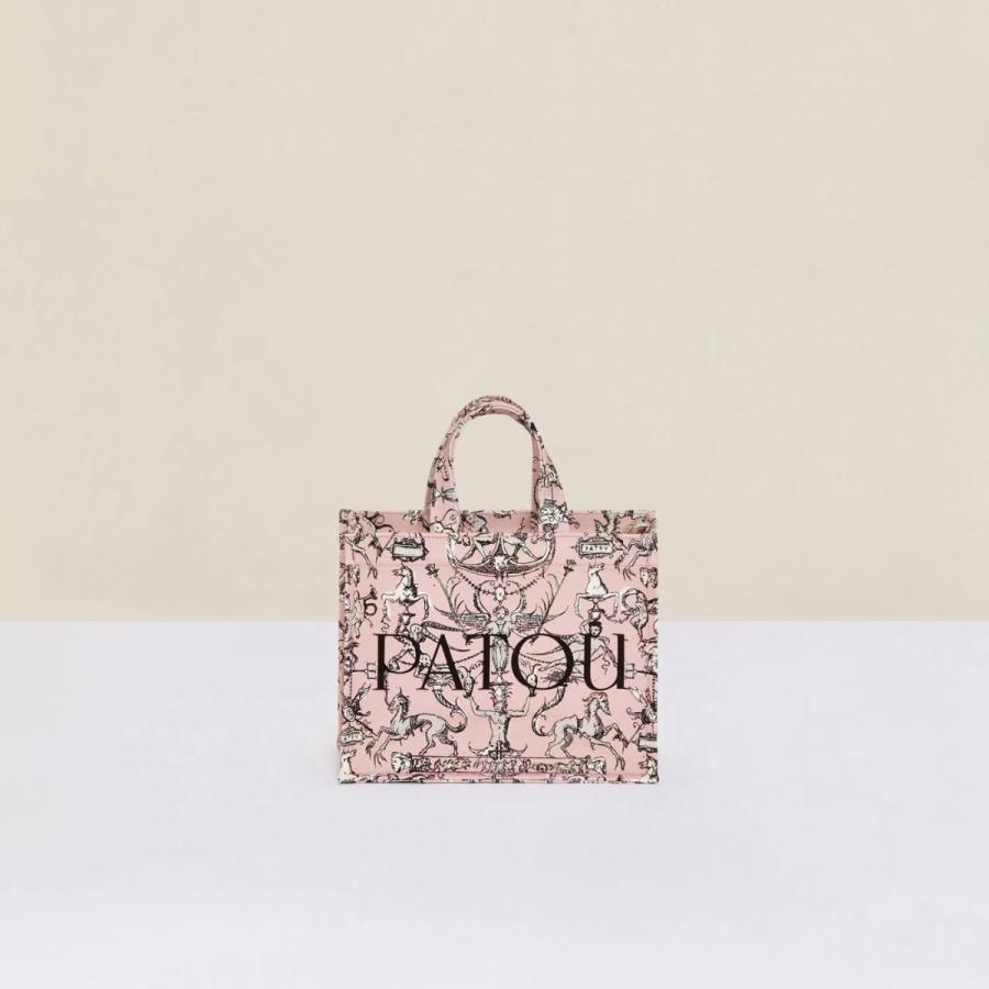 Patou】オーガニック コットン スモール キャンバス トート Patou】オーガニック コットン スモール キャンバス トート