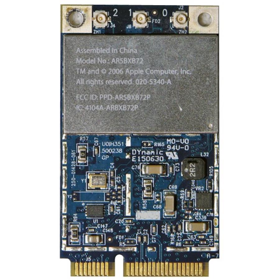 Apple Atheros AR5008 AR5BXB72 WIFI 無線LAN カード 802.11a/b/g/n 300M :AR5008 ...