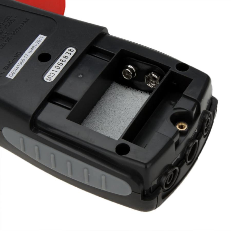 UNI-T UT205 デジタルクランプマルチメーター（オートレンジ/直流・電池電圧/交流電流/抵抗/キャパシタンス/周波数/LCDバック ...