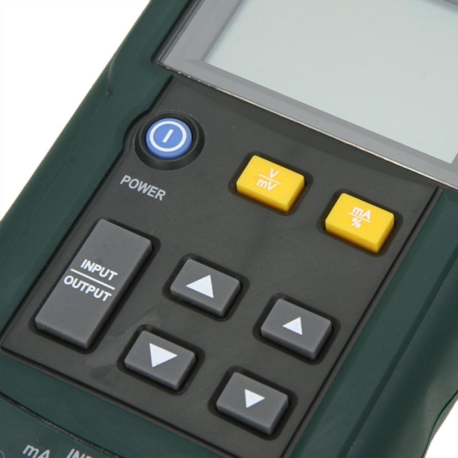 MASTECH MS7221 電圧 電流 キャリブレーター 0〜24mA DC 電流ループ / 0〜10V 電圧テスター : Synergy ...