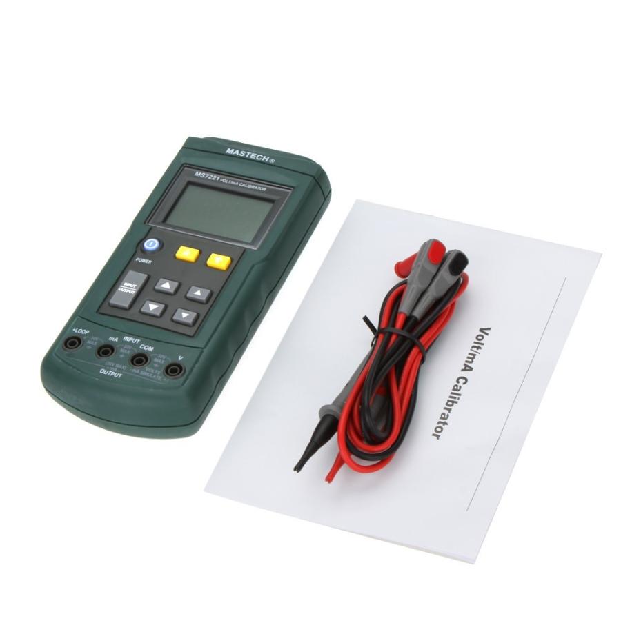 MASTECH MS7221 電圧 電流 キャリブレーター 0〜24mA DC 電流ループ / 0〜10V 電圧テスター : Synergy ...