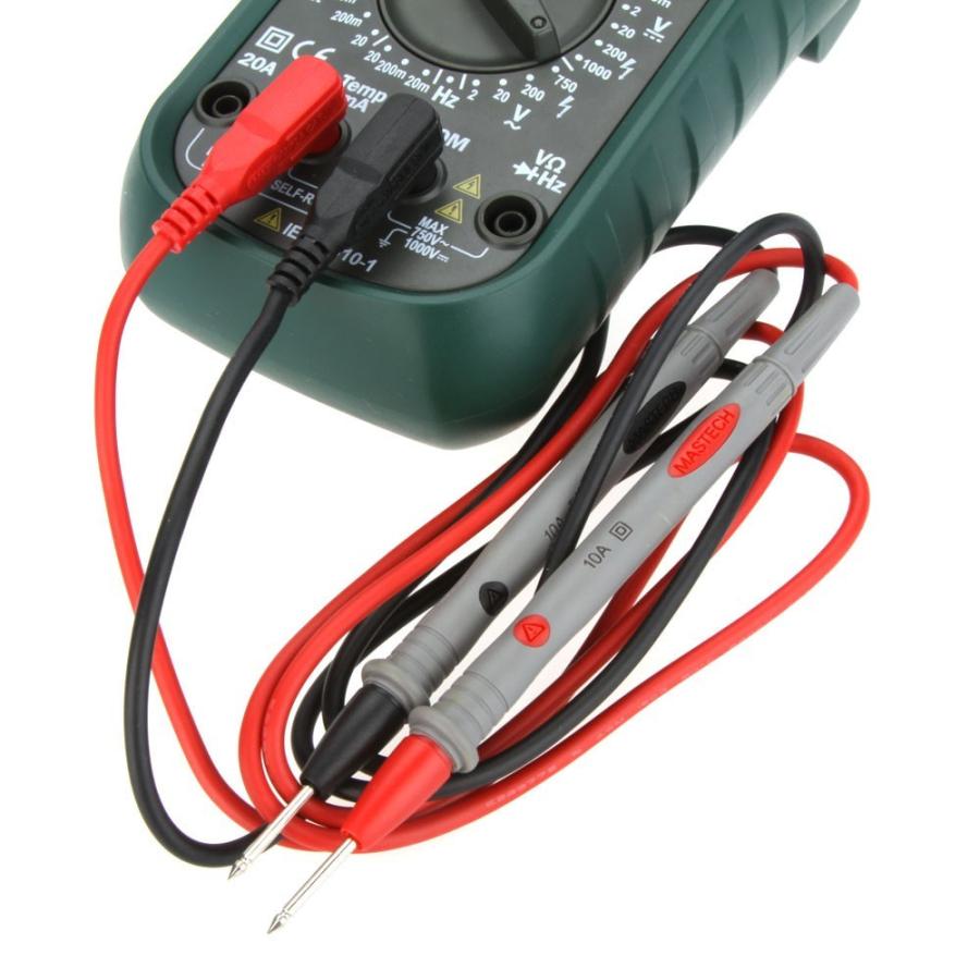 MASTECH MY64 デジタルマルチメーター（周波数/キャパシタンス/温度テスター、hFE テスト機能付） : Synergy - 通販 ...