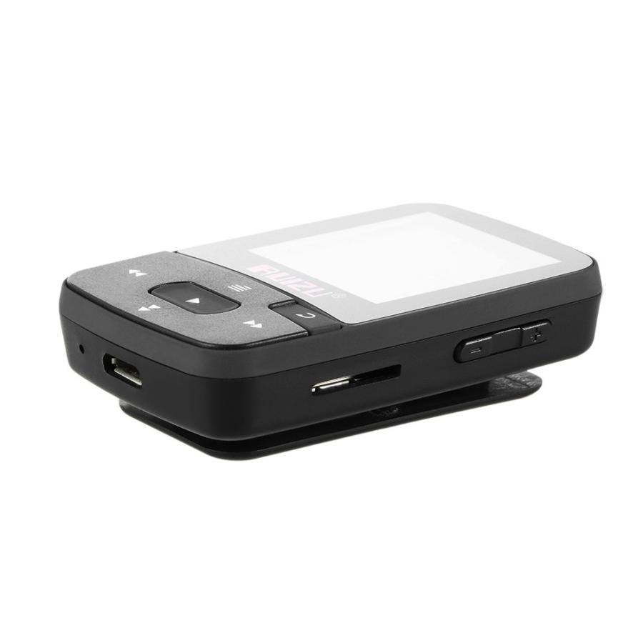 Ruizu X50 MP3 MP4 クリップスタイル Bluetooth 音楽・動画プレーヤー 8GB 歩数計 : Synergy - 通販 ...