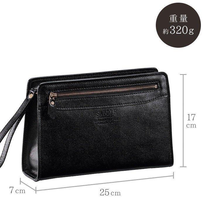 日本製 本革 セカンドバッグ セカンドポーチ クラッチバッグ メンズ