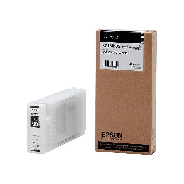 エプソン SC-T3050/SC-T5050/SC-T7050用 インクカートリッジ(マットブラック/350ml) SC1MB35 : シネックス ストア - 通販 - Yahoo!ショッピング