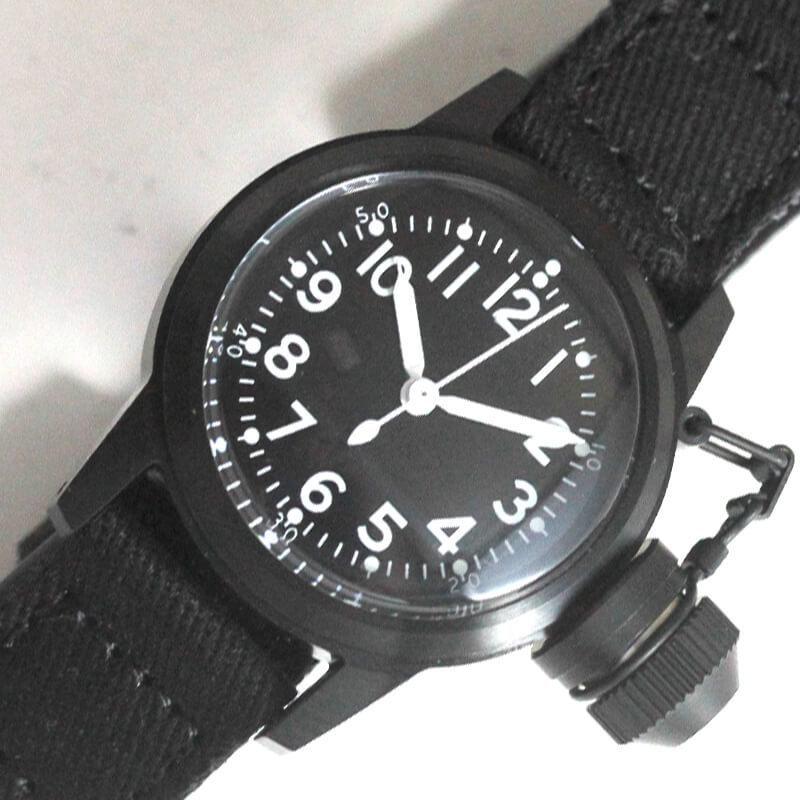 M.R.M.W. (Montre Roroi Militaly Watch/モントルロロイ ミリタリーウォッチ) Buships Black ...