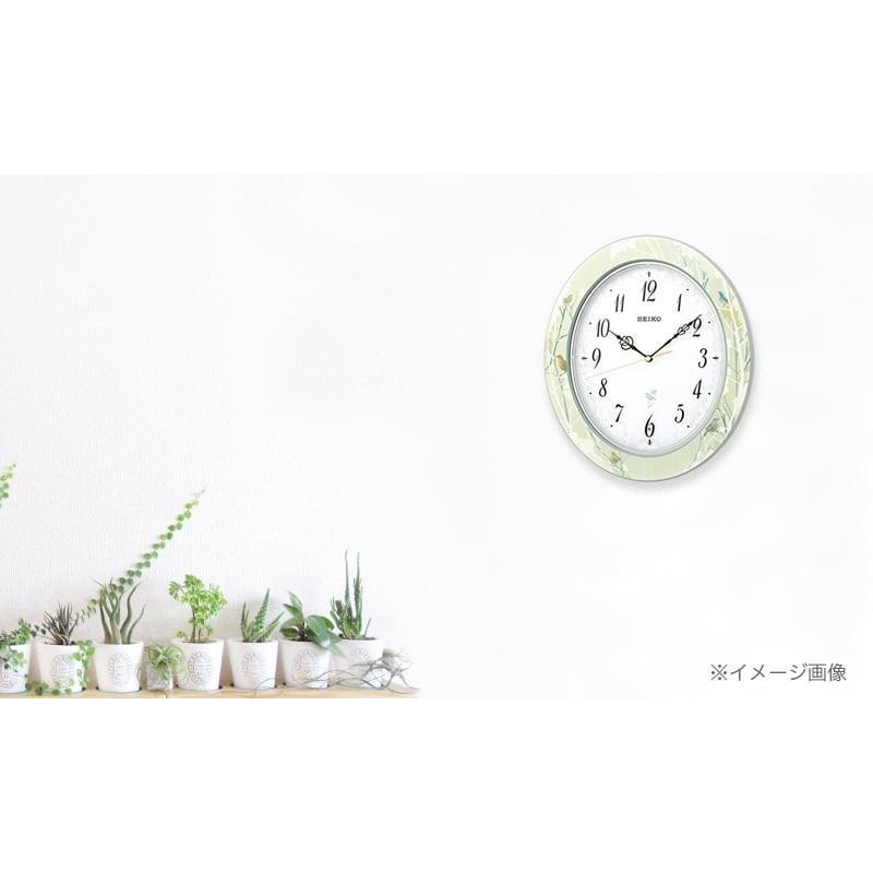 SEIKO セイコー 報時付き 木枠 電波掛け時計 RX214M 薄緑 プレート文字刻印可能 :rx214m:Bef クラブ ヤフー店 ...