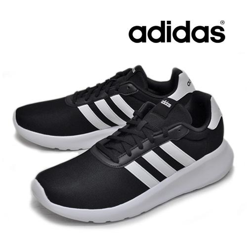 adidas スニーカー メンズ アディダス ライト レーサー 3.0 ランニングシューズ ローカット ひも GY3094 コアブラック ...