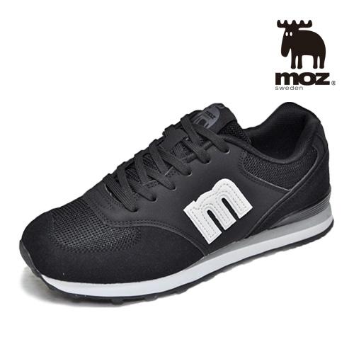 moz モズ 靴 スニーカー シューズ MZ10255 レースアップ 紐靴 運動靴 取外し可能インソール ブラック 黒 通勤 通学 婦人 レディース : 暑寒岳 - 通販 - Yahoo!ショッピング