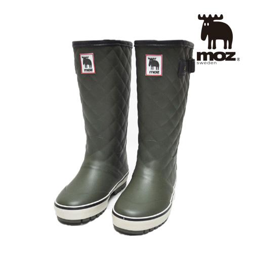 モズ moz 長靴 レインブーツ MZ91021 カーキ グリーン 緑 防寒 防滑 防水 ラバーブーツ ロング丈 防寒長靴 婦人長靴 婦人 レディース :MZ91021-KK:暑寒岳 - 通販 ...