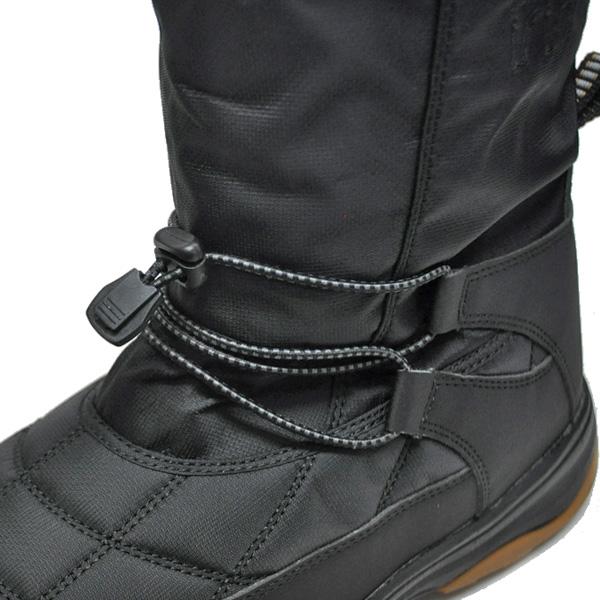 ミツウマ MITSUUMA スノーブーツ レディース メンズ ウインターブーツ 2Way仕様 軽量 防寒 防滑 防水 ロング丈 アウトドア 男女兼用 SB-857 クロ 黒 ブラック ...