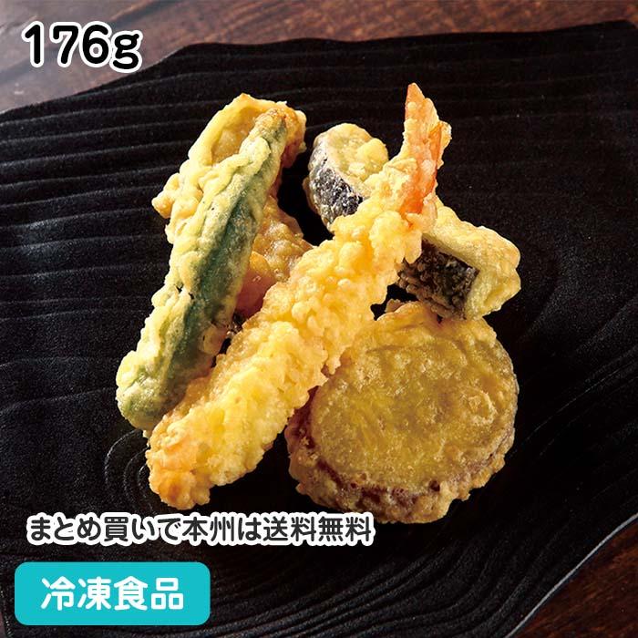 冷凍食品 業務用 天ぷらセット 海老と野菜4種 各2個 176g 27626 冷凍 食材 揚物 惣菜 調理済 レンジ : 食彩ネットクール便 ...