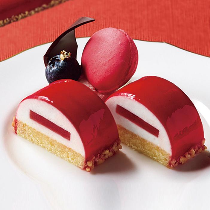 冷凍食品 業務用 フリーカットケーキ ドーム・オ・フランボワ 319g(カットなし) 613006 自然解凍 調理なし 火を使わない 簡単 調理済 : 食彩ネットクール便 - 通販 ...