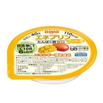 日清オイリオ エネプリン マンゴー味 40g×24個 栄養補助食 カロリー補給 MCT たんぱく質調整 高齢者 : 栄養ケアショップ - 通販 - Yahoo!ショッピング