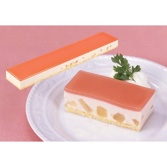 フレック フリーカットケーキ 白桃ムース 550g 業務用 : 栄養ケアショップ - 通販 - Yahoo!ショッピング