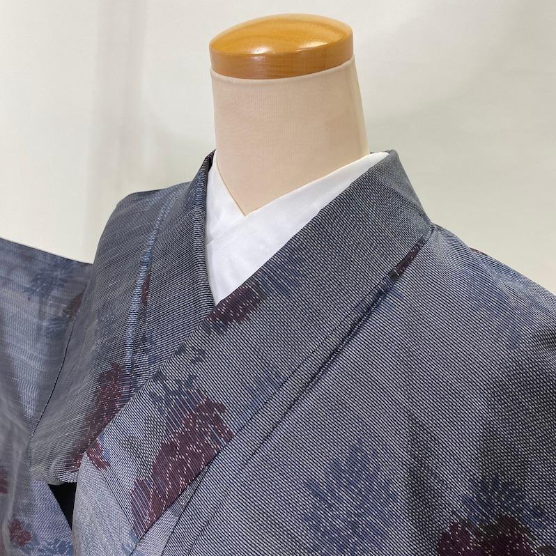 大島紬 よこそ グレー 緑 袷 お洒落着 普段着 正絹 裄64cm 身丈156.5cm 美品 Cランク Sサイズ 1734 : 祥美苑ハートランド - 通販 - Yahoo!ショッピング