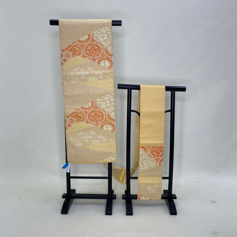名古屋帯 なごや帯 八寸 クリーム色 金糸 花柄 帯 中古 リサイクル リユース ポイント柄 普段着 お洒落着 紬 小紋 正絹 ハンドメイド 2159 : 祥美苑ハートランド - 通販 ...