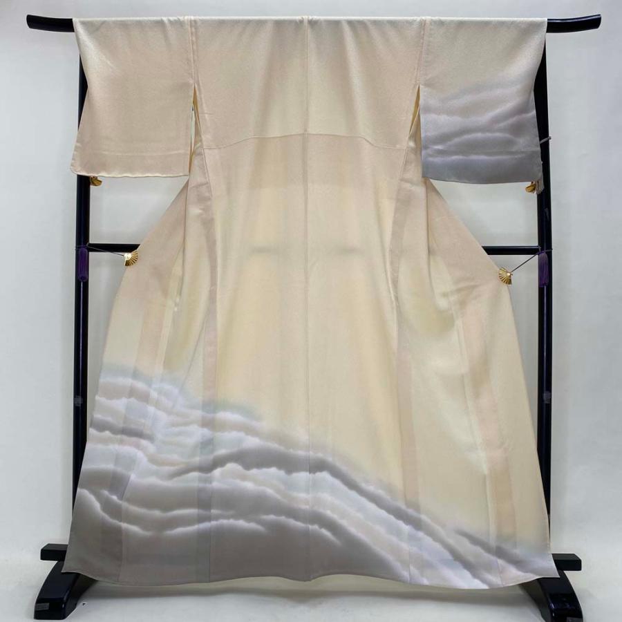 訪問着 単衣 仕立て上がり 黄色 グレー 白 薄い青 薄紫 雪輪 裄丈69cm 身丈164cm 結婚式 入学式 卒業式 礼装 舞台衣装 2488 : 祥美苑ハートランド - 通販 ...