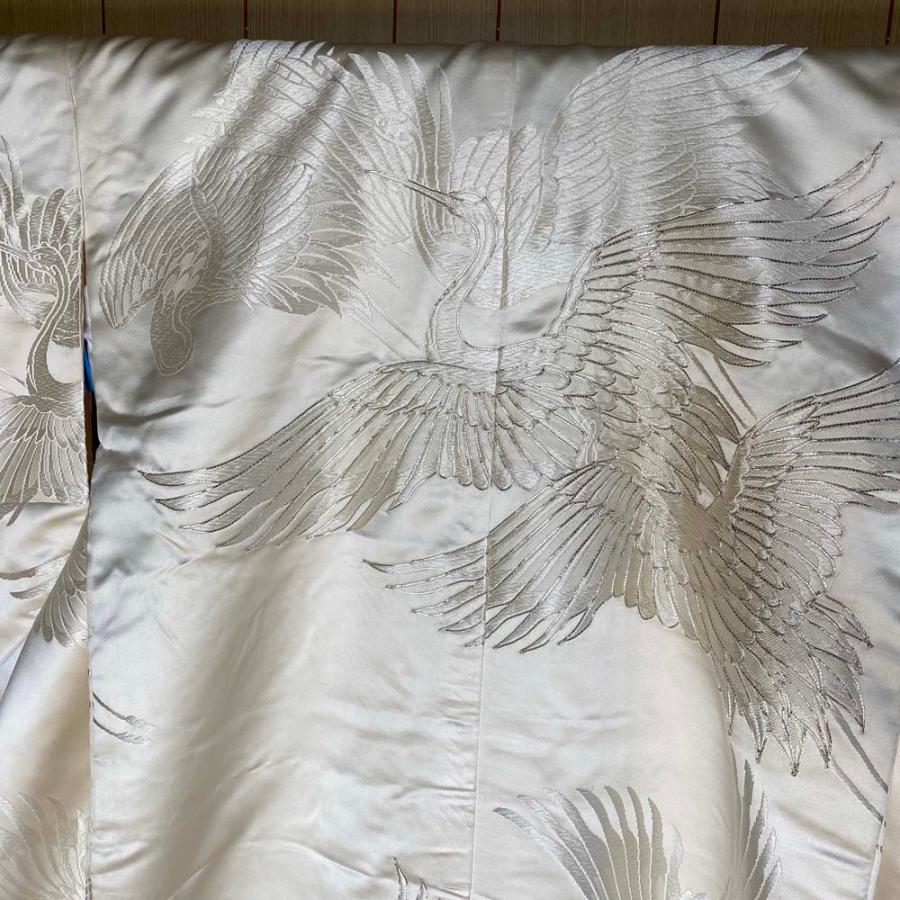 白打掛 白無垢 打掛 正絹 白 撮影用 結婚式 花嫁衣装 裄66m 身丈184cm 美品 Mサイズ 2793 : 祥美苑ハートランド - 通販 - Yahoo!ショッピング