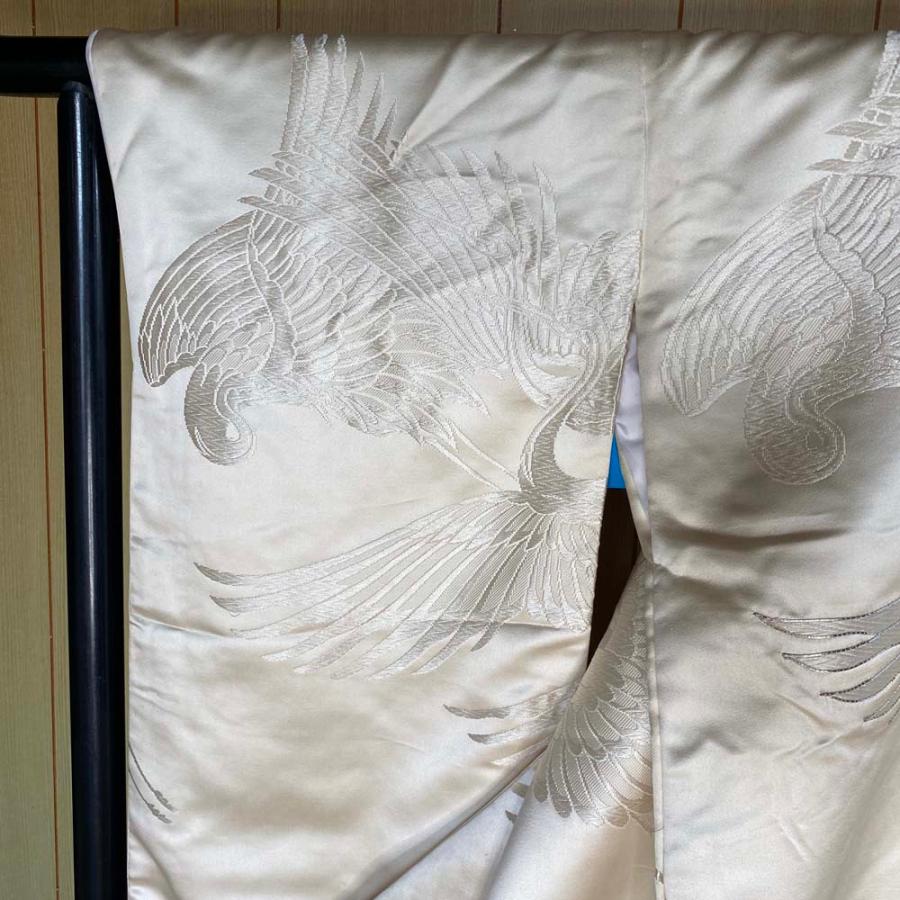 白打掛 白無垢 打掛 正絹 白 撮影用 結婚式 花嫁衣装 裄66m 身丈184cm 美品 Mサイズ 2793 : 祥美苑ハートランド - 通販 - Yahoo!ショッピング