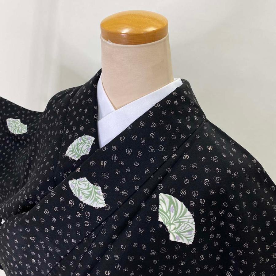 小紋 洗える着物 単衣 夏用 お洒落着 普段着 ポリエステル 裄67.5cm 美品 Aランク L サイズ 黒 2904 : 29040105 : 祥美苑ハートランド - 通販 - Yahoo ...