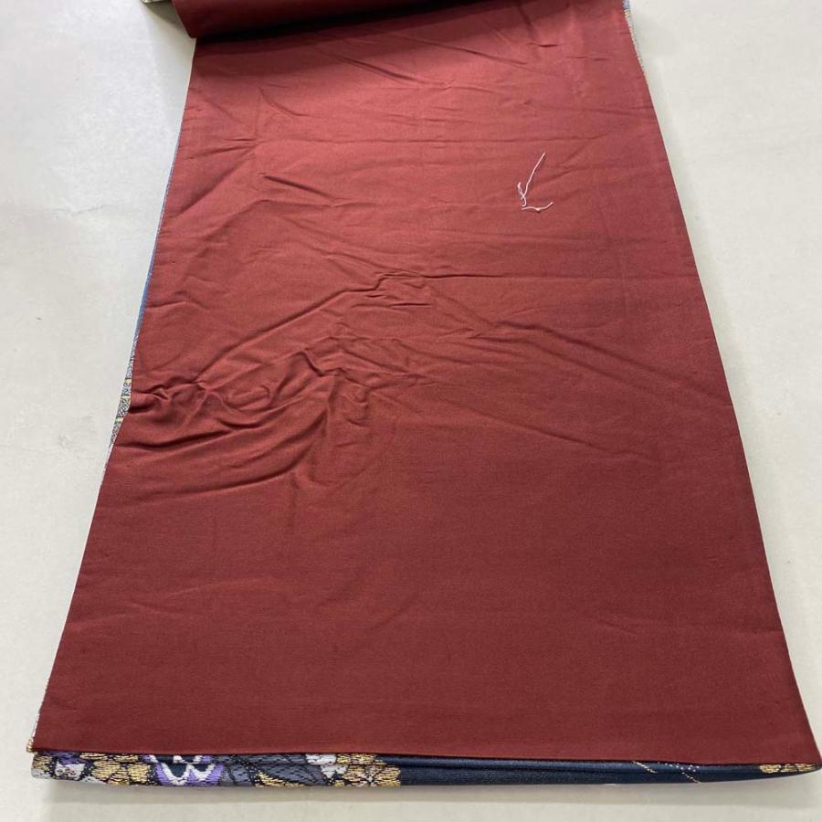 振袖用袋帯 訳あり 成人式 帯 袋帯 中古 リサイクル 礼装 振袖 正絹 仕立て上がり 金 紺 432cm 3453 : 祥美苑ハートランド - 通販 - Yahoo!ショッピング