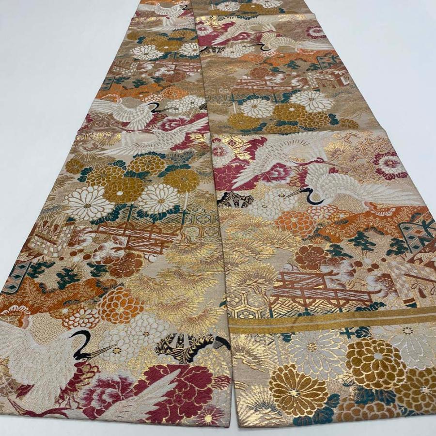 丸帯 アンティーク ヴィンテージ 全通 金帯 382cm 花嫁衣装 貸衣装 中古 リサイクル 結婚式 婚礼 着付け 舞台 きもの 着物 4085 : 祥美苑ハートランド - 通販 ...