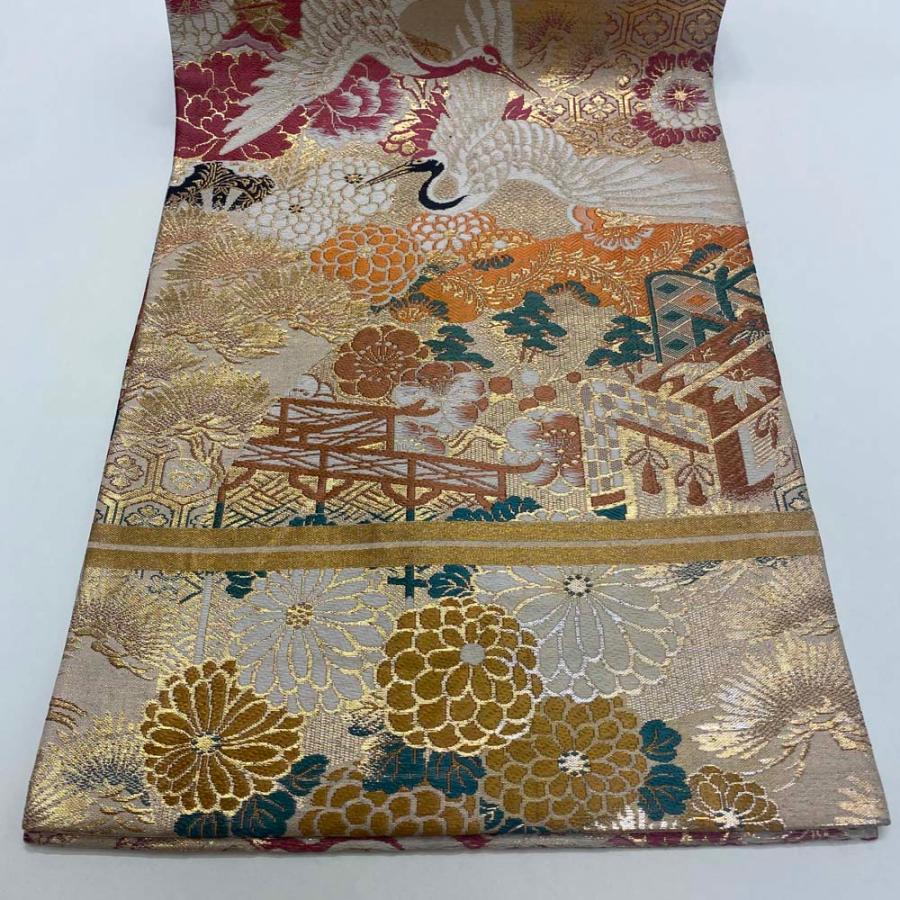 丸帯 アンティーク ヴィンテージ 全通 金帯 382cm 花嫁衣装 貸衣装 中古 リサイクル 結婚式 婚礼 着付け 舞台 きもの 着物 4085 : 祥美苑ハートランド - 通販 ...