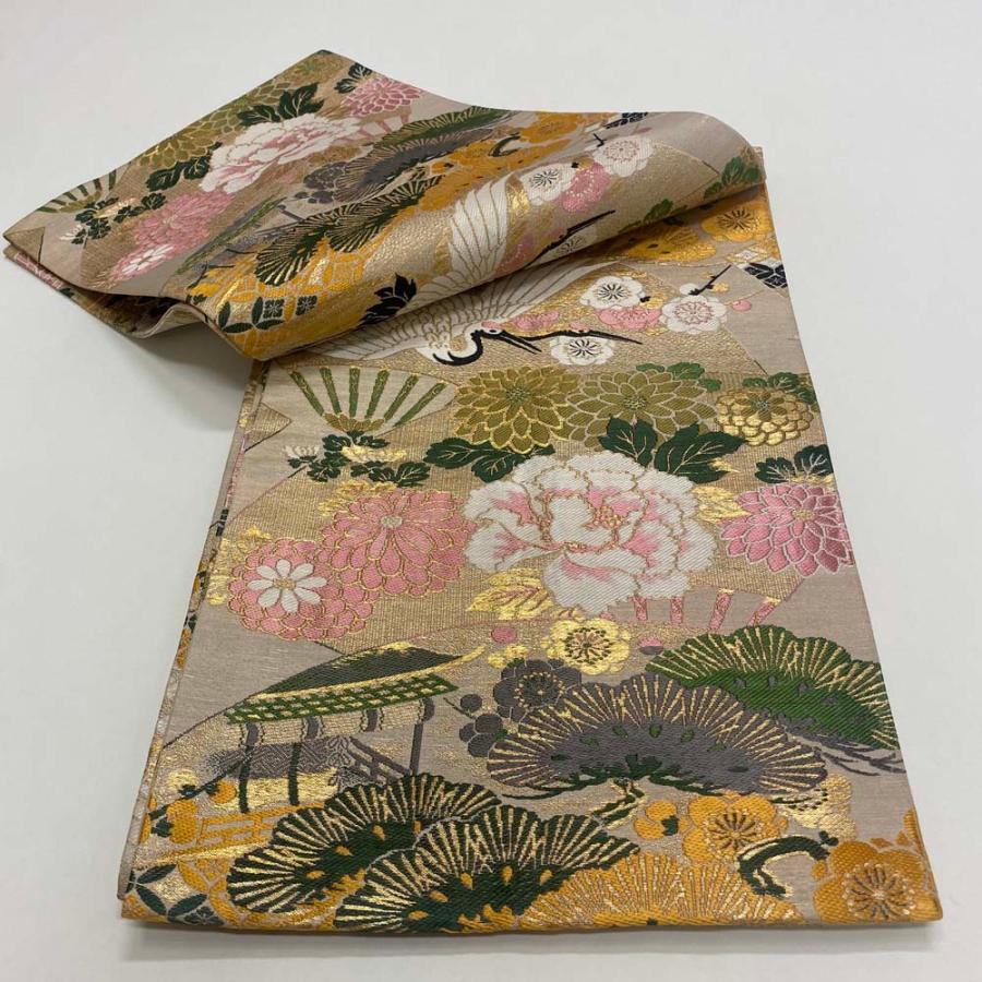 丸帯 アンティーク ヴィンテージ 全通 金帯 384cm 花嫁衣装 貸衣装 中古 リサイクル 結婚式 婚礼 着付け 舞台 きもの 着物 4097 : 祥美苑ハートランド - 通販 ...