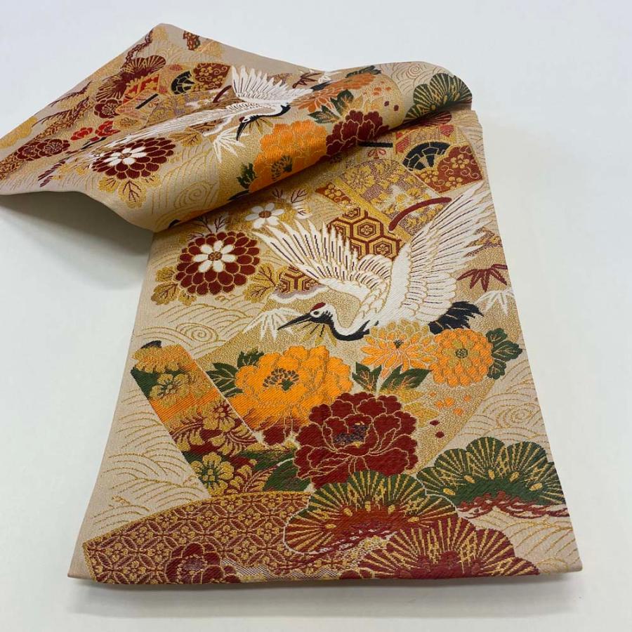 丸帯 アンティーク ヴィンテージ 全通 金帯 372cm 花嫁衣装 貸衣装 中古 リサイクル 結婚式 婚礼 着付け 舞台 きもの 着物 4101 : 祥美苑ハートランド - 通販 ...