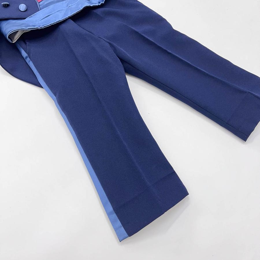 キッズタキシード 青色 3才 100サイズ 3点セット 中古 結婚式 発表会 撮影衣装 KDTX-19 : 祥美苑ハートランド - 通販 - Yahoo!ショッピング
