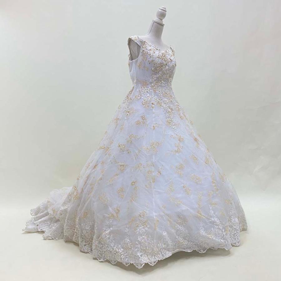 ウェディングドレス 15号T essai 中古 ロングトレーン Aライン ホワイト W-255 : 祥美苑ハートランド - 通販 - Yahoo!ショッピング