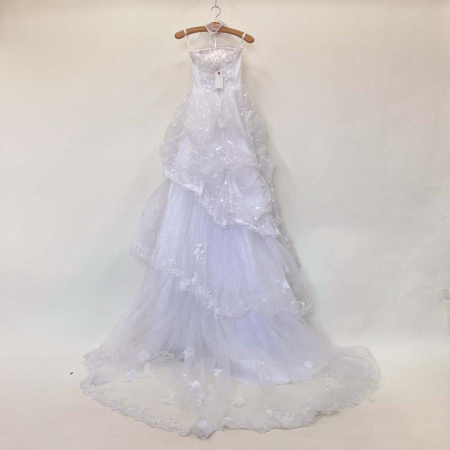 中古 ウェディングドレス 5号 プリンセスライン Lovely Wedding 結婚式 フォトウェディング 前撮り 演奏会 ステージドレス W-281 : 祥美苑ハートランド - 通販 ...