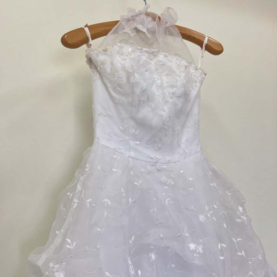 中古 ウェディングドレス 5号 プリンセスライン Lovely Wedding 結婚式 フォトウェディング 前撮り 演奏会 ステージドレス W-281 : 祥美苑ハートランド - 通販 ...