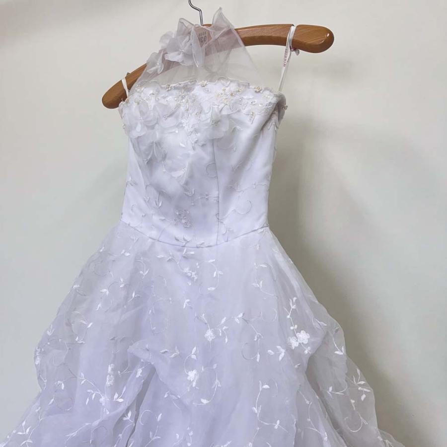 中古 ウェディングドレス 5号 プリンセスライン Lovely Wedding 結婚式 フォトウェディング 前撮り 演奏会 ステージドレス W-281 : 祥美苑ハートランド - 通販 ...