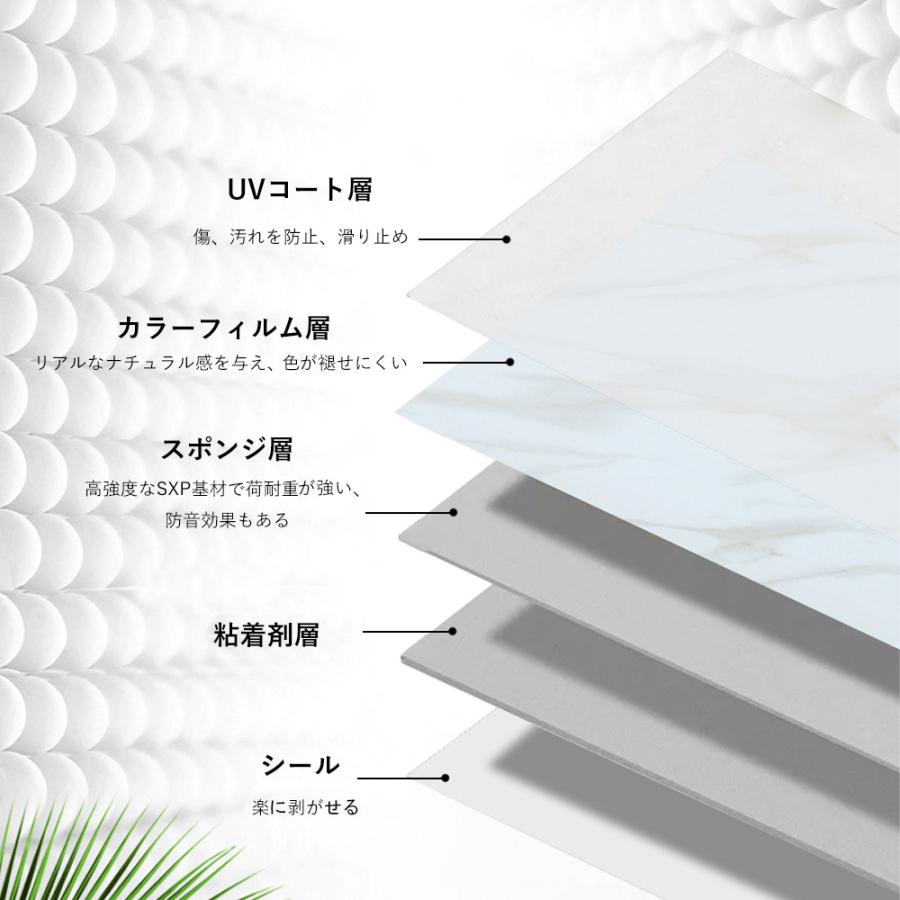 フロアタイル 大理石 24畳 432枚 フロア シール 賃貸 置くだけ フローリング マット DIY 接着剤不要 タイル 貼るだけ 粘着シート : SYOUGEN - 通販 - Yahoo ...