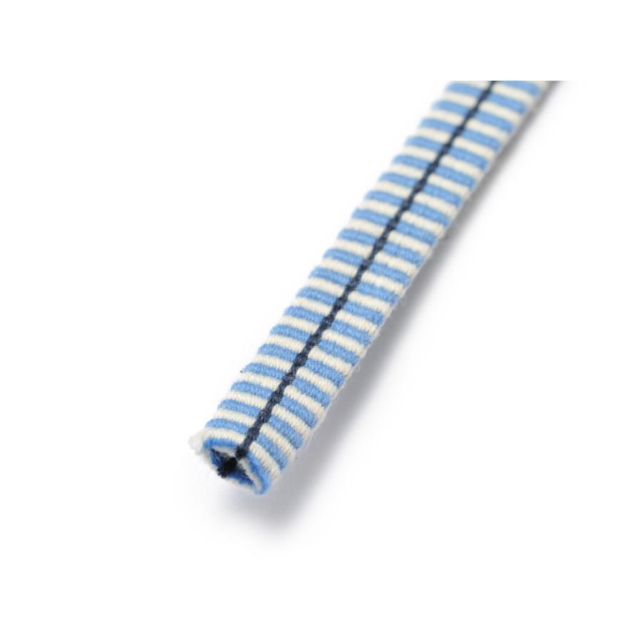 播州工芸 真田紐 袋紐 4分 新柄 (No58 5m 水色紺白3色柄) 綿100％ ほどけにくい : 正直屋 - 通販 - Yahoo!ショッピング