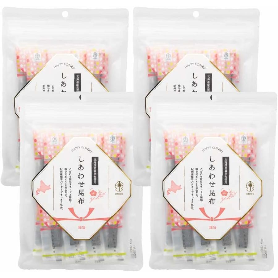 ハッピーカンパニー しあわせ昆布 梅味 65g 4袋セット メール便送料無料 : エムユーマーケットYahoo!店 - 通販 - Yahoo!ショッピング