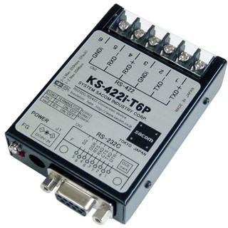 KS-422i-T6P RS232C⇔RS422変換ユニット【絶縁タイプ】(ACアダプタ仕様) : システムサコム工業 ヤフー店 - 通販 - Yahoo!ショッピング