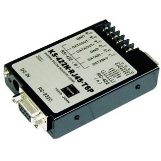KS-422N-RJ45-T6P RS232C⇔RS422変換ユニット(ACアダプタ仕様) : システムサコム工業 ヤフー店 - 通販 - Yahoo!ショッピング