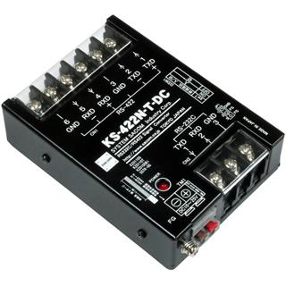 KS-422N-T-DC RS232C⇔RS422変換ユニット(DC10~25V仕様) : システムサコム工業 ヤフー店 - 通販 - Yahoo!ショッピング