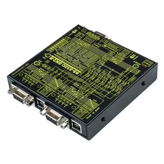SS-232C-SK2-B USB(COM)搭載 RS-232C 4分配2統合ユニット コモン側 周辺機器接続タイプ : システムサコム工業 ...