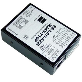 SS-LAN-422i-RJ45-T10P LAN(Ethernet)⇔RS422変換ユニット【絶縁仕様】(ACアダプタ仕様) : システムサコム工業 ヤフー店 - 通販 - Yahoo!ショッピング