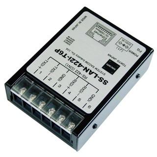 SS-LAN-422i-T6P LAN(Ethernet)⇔RS422変換ユニット【絶縁仕様】(ACアダプタ仕様) : システムサコム工業 ヤフー店 - 通販 - Yahoo!ショッピング