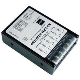 SS-LAN-422i-T6P LAN(Ethernet)⇔RS422変換ユニット【絶縁仕様】(ACアダプタ仕様) : システムサコム工業 ヤフー店 - 通販 - Yahoo!ショッピング