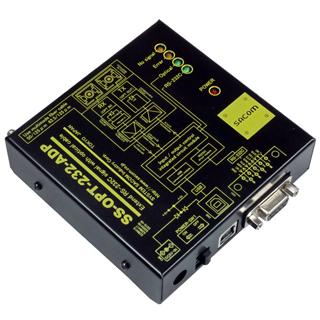 SS-OPT-232-ADP RS232C/USB(VCOM)⇔光通信変換器(ACアダプタ仕様) : システムサコム工業 ヤフー店 - 通販 ...