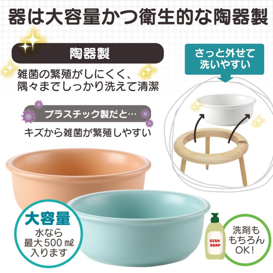 えさ皿 ランチョンマット 肉球型 セット 猫 犬 食器 おしゃれ かわいい えさ 皿 フードボウル ペット マット 食べやすい 傾斜 滑り止め ...