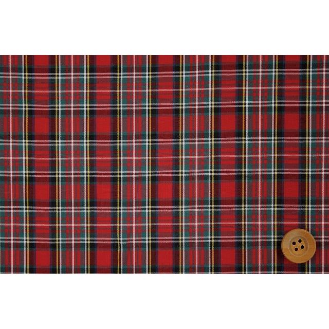 LIBERTY. リバティプリント（先染タナローンチェック）『Tartan Check タータン・チェック』レッド（3265100/4 ...